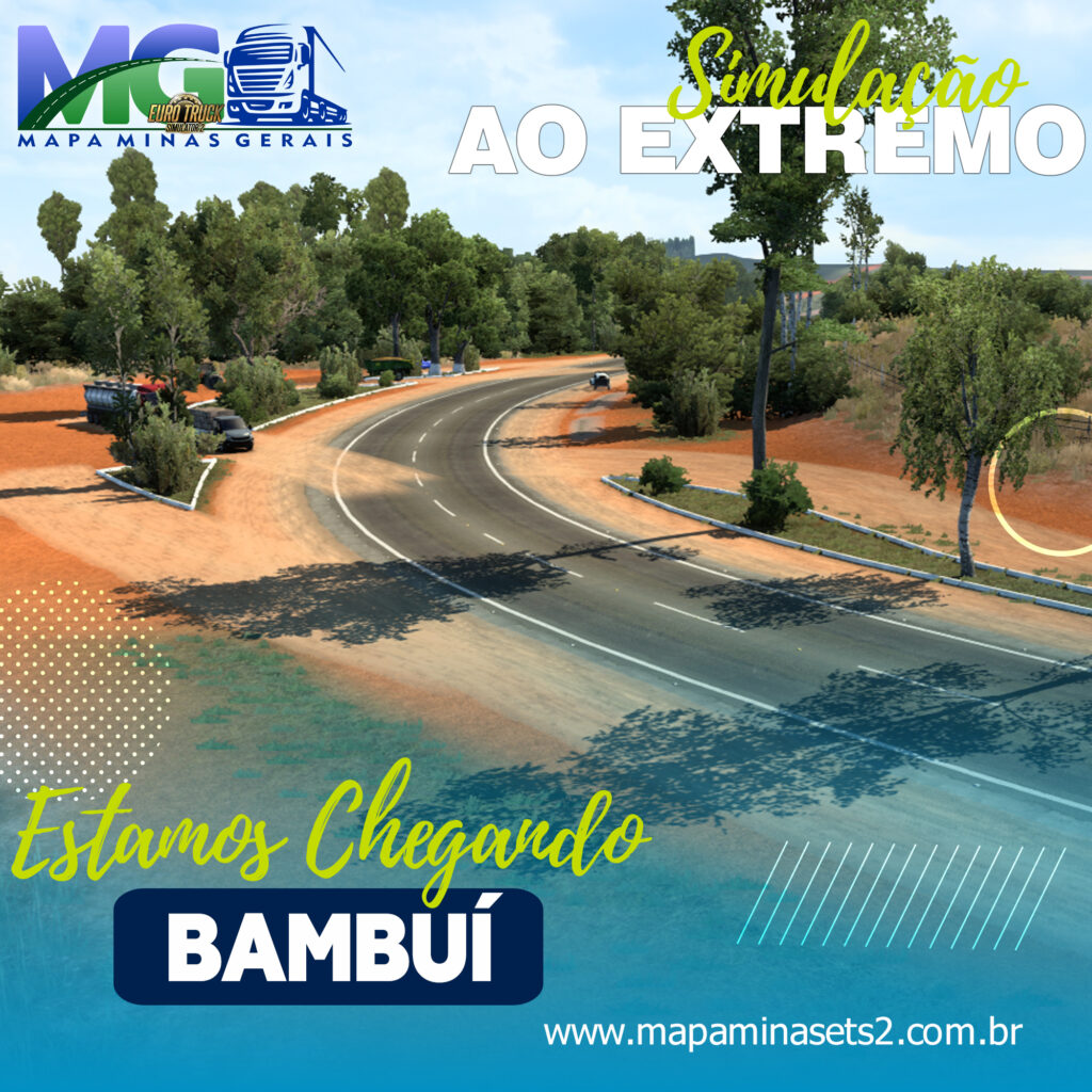 Novos Trechos Chegando Cidade Bambuí MG – MapaMinasETS