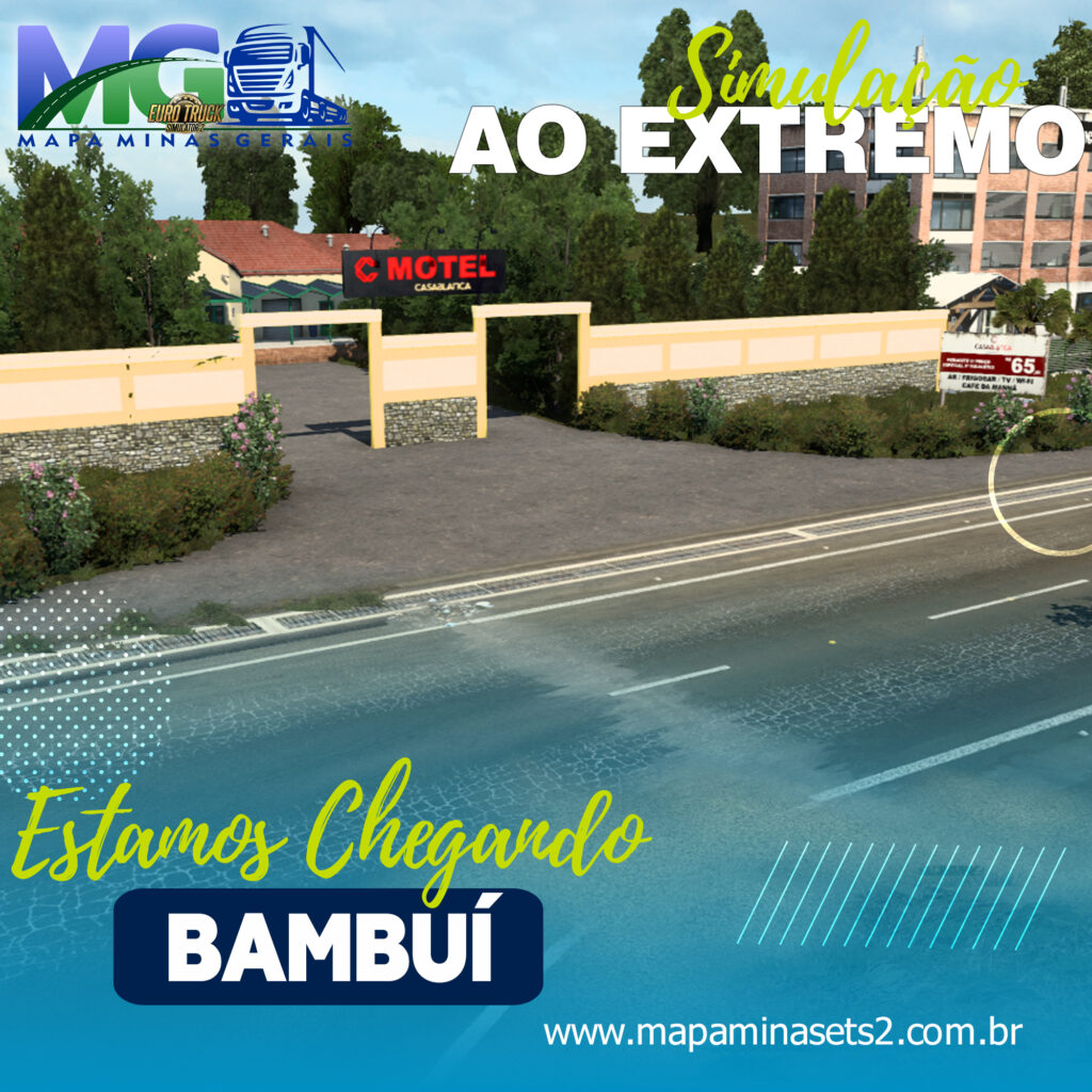 Novos Trechos Chegando Cidade Bambuí MG – MapaMinasETS